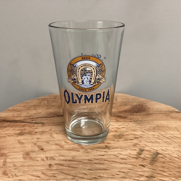 Olympia Beer | Dining | Vintage Olympia Beer Glass In Excellent ...